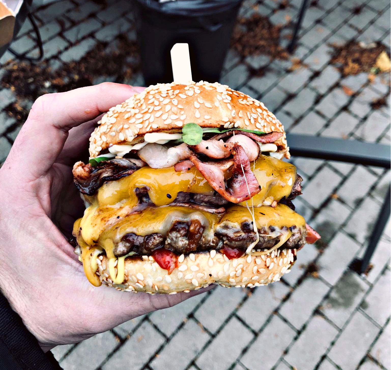 Double Klasik burger - Chef's Truck